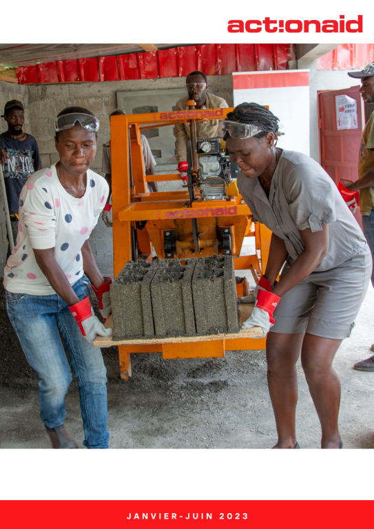Rapport semestriel 2023| www.haiti.actionaid.org